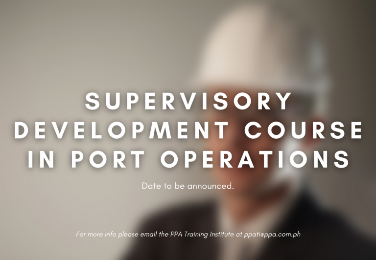 PPA Training Institute – Philippines Ports Authority